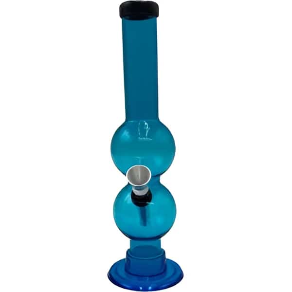 AMERICAN PIPES 1" X 8' LARGE DOUBLE BUBBLE ACRYLIC WATERPIPE | BG Sales