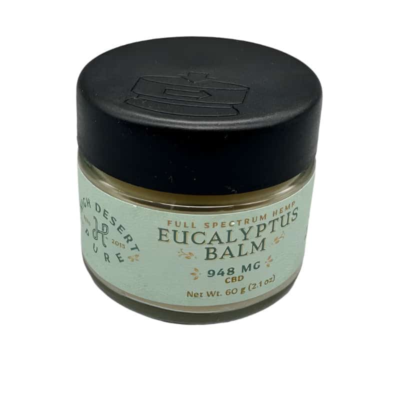 High Desert Pure Eucalyptus 948mg CBD Full Spectrum Balm | BG Sales