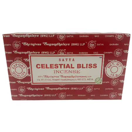 Satya 15g Celestial Bliss Incense Sticks 12 CT Box | BG Sales