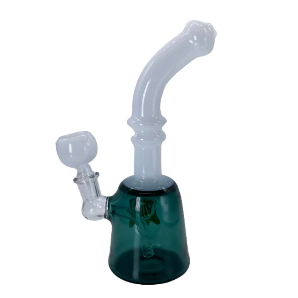 8" Colortube Marble Glass Water Pipe | BG Sales