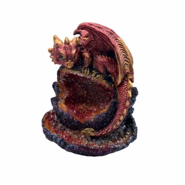 Red Baby Dragon Crystal Backflow Burner | BG Sales